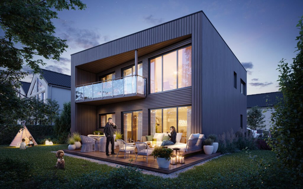 Moderne enebolig med 4 soverom på Klepp stasjon - SI Bygg