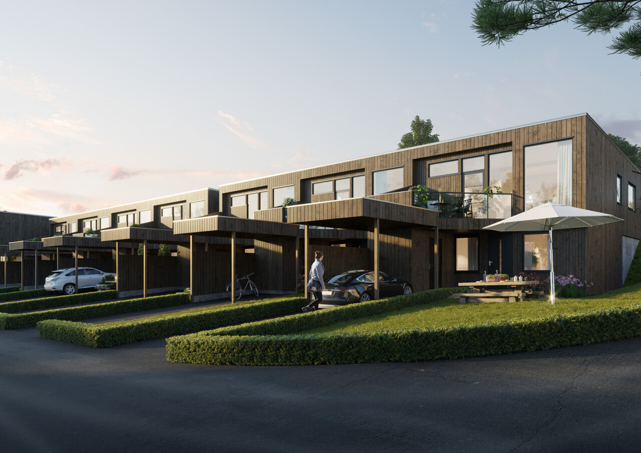 Til salgs - Rekkehus og leiligheter | SI.BYGG